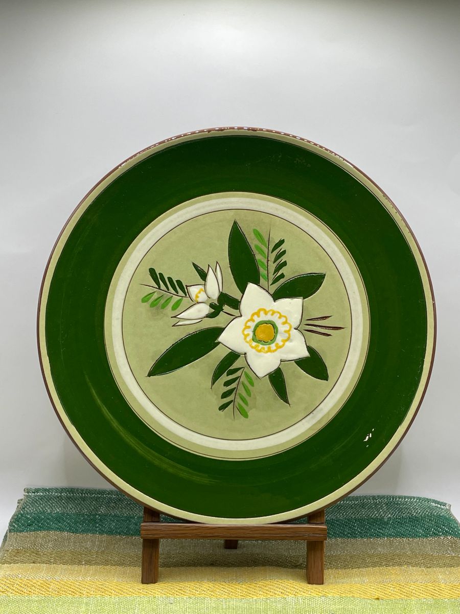 Vintage Stangl Dinner Plates (2) Star Flower Pattern